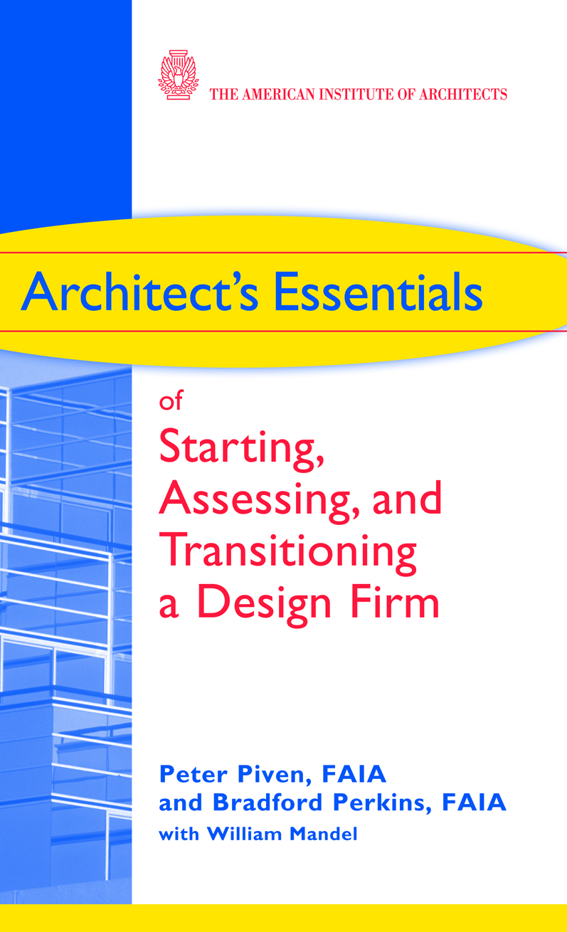 Architect’s Essentials of Starting, Assessing, and Transitioning a ...