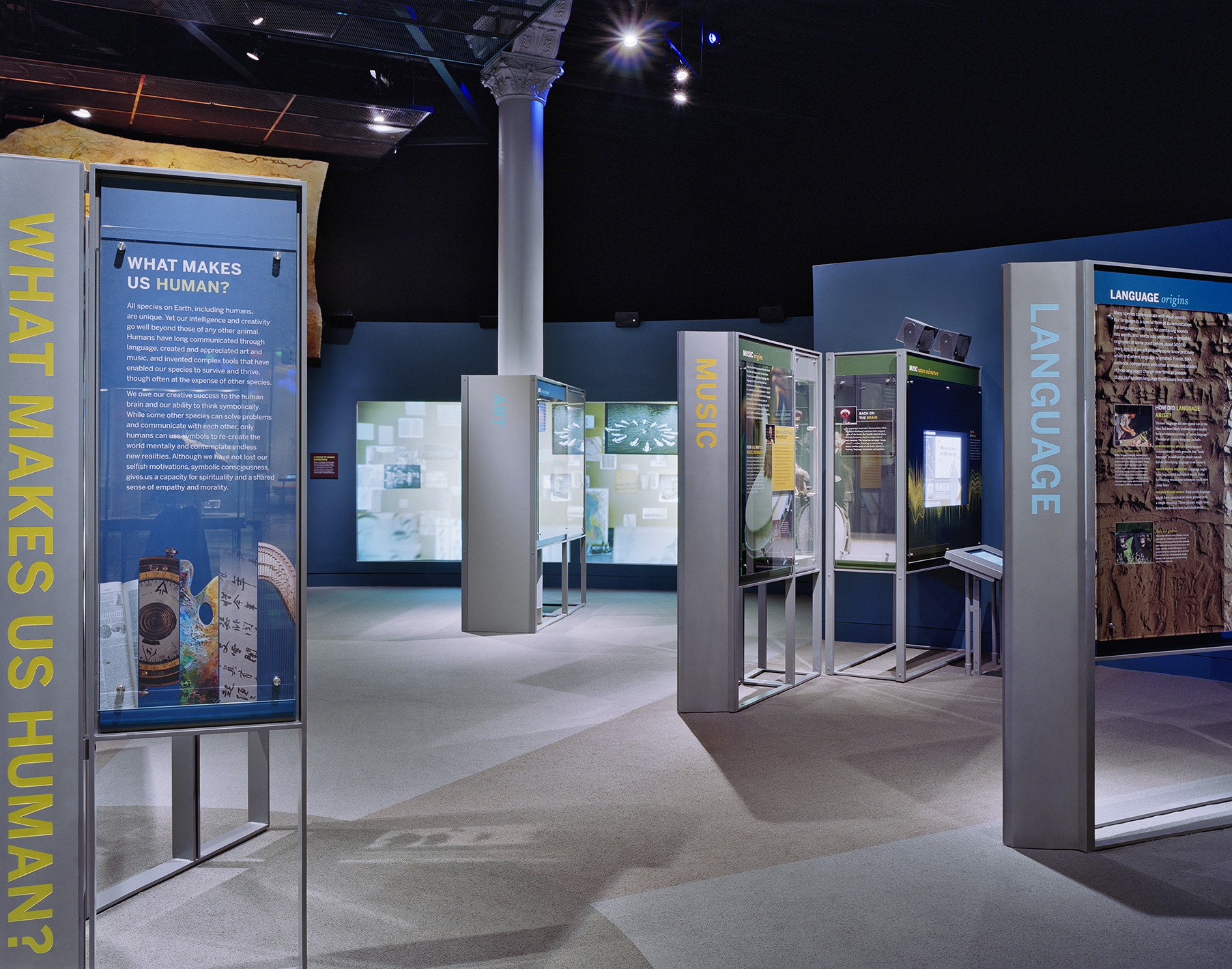 American Museum of Natural History Hall of Human Origins - Perkins Eastman