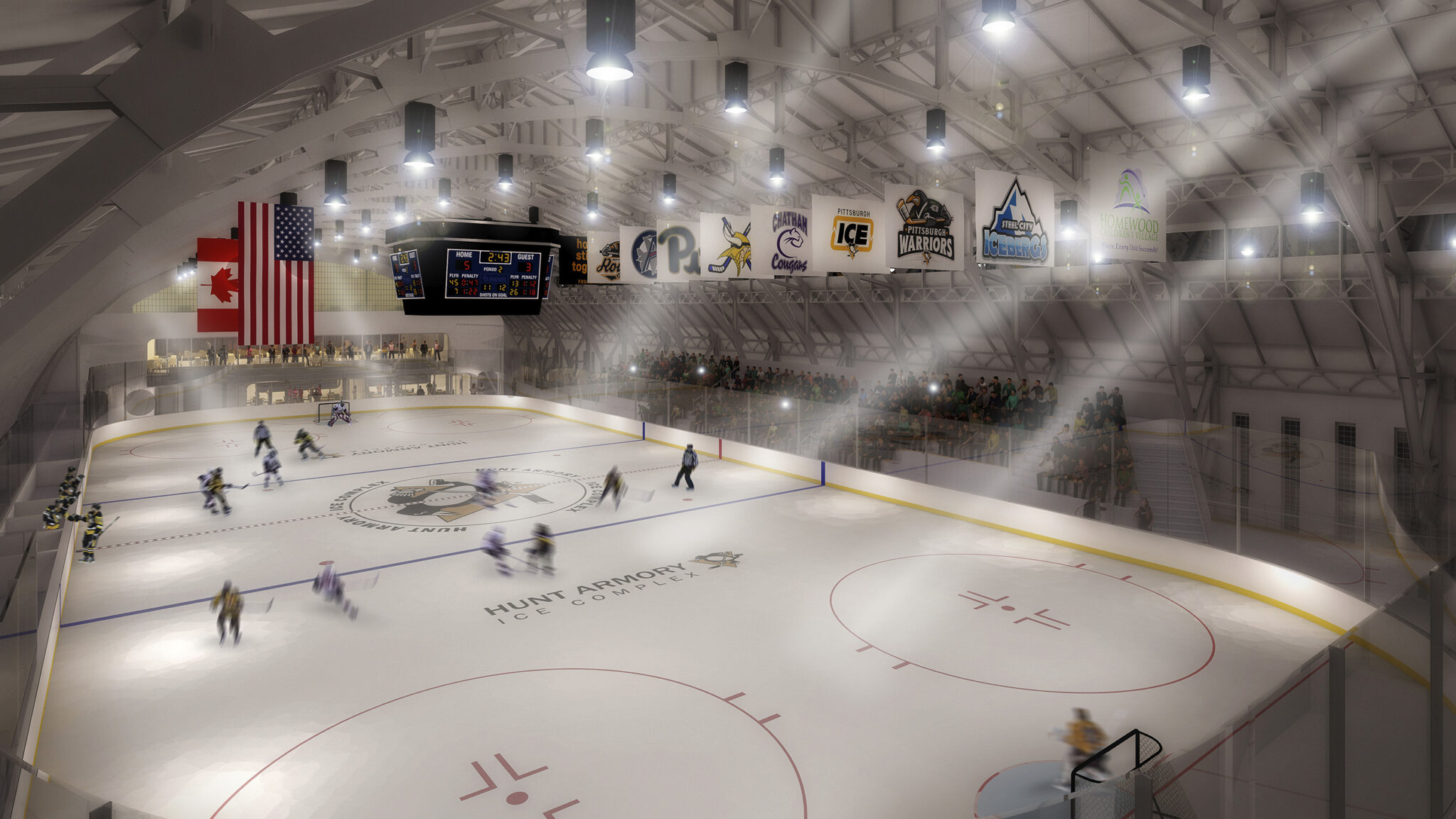 Hunt Armory Ice Complex - Perkins Eastman