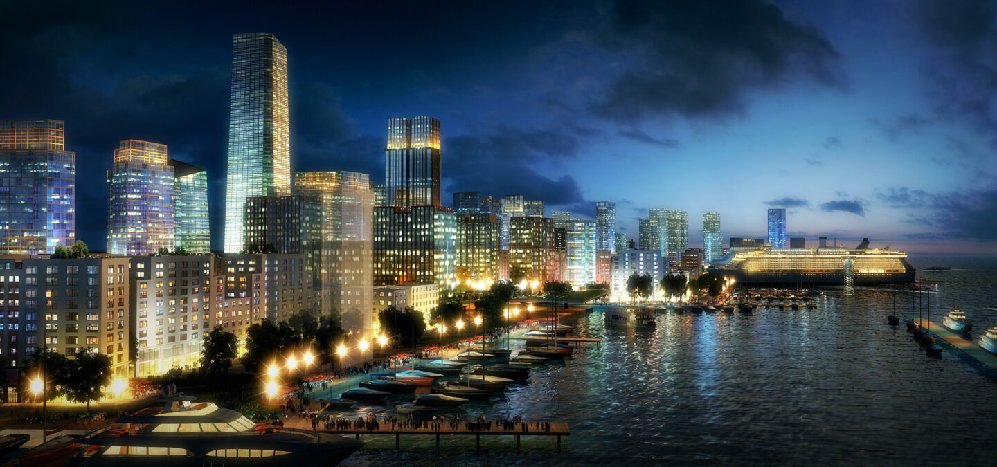 Qingdao Harborfront - Perkins Eastman