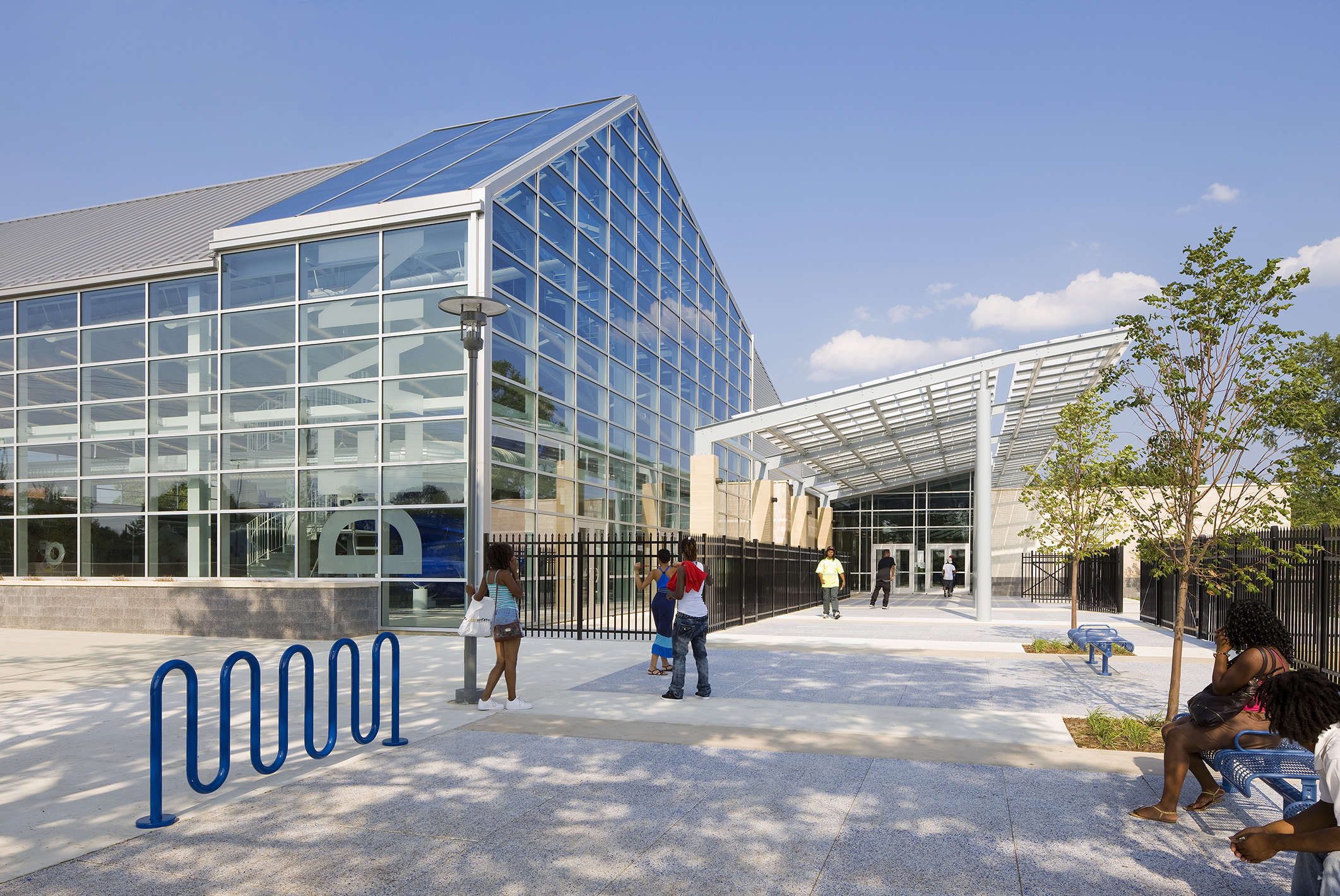 Deanwood Community Center and Library - Perkins Eastman