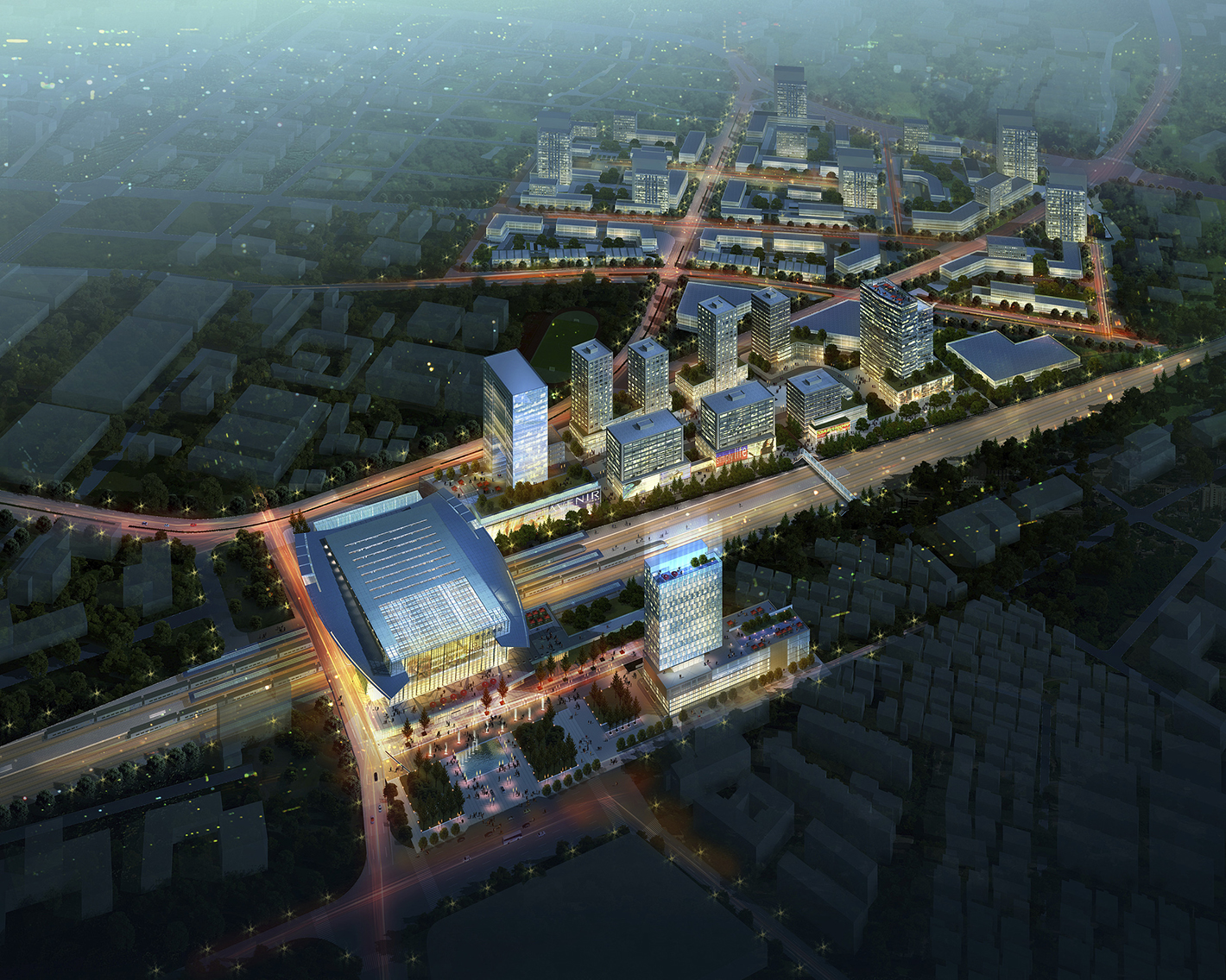 Haining Railway Master Plan - Perkins Eastman