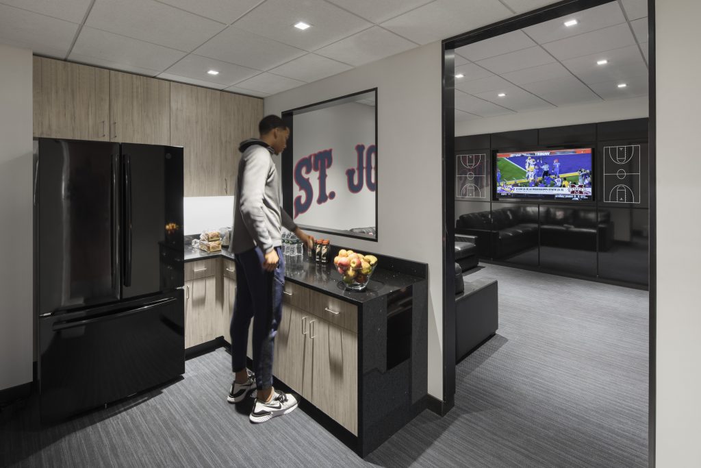 St. John's University: Mens Basketball Locker Suite - Perkins Eastman