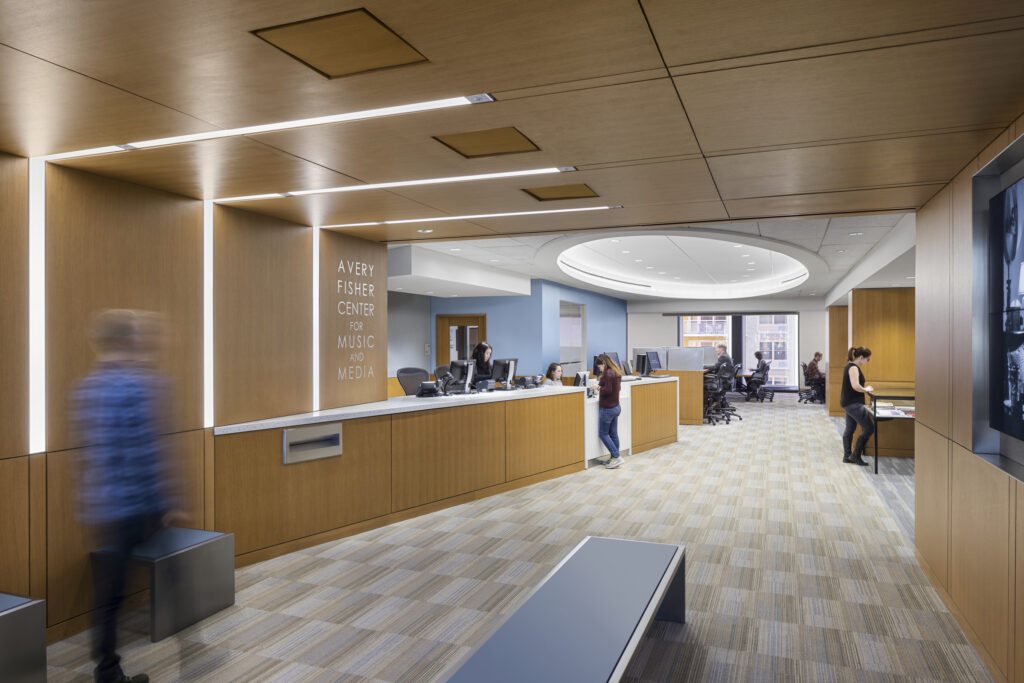 NYU Bobst Library: Avery Fisher Center for Music and Media - Perkins ...