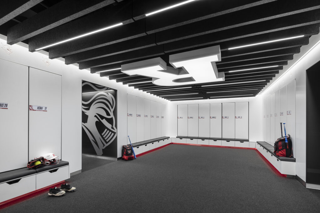 Rutgers University Women's Athletic Locker Rooms - Perkins Eastman