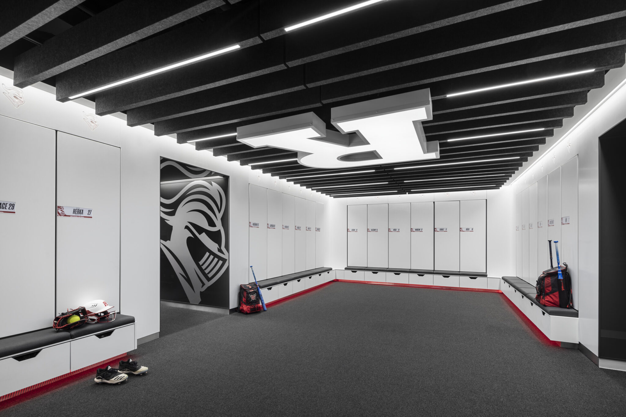 Rutgers University Women's Athletic Locker Rooms - Perkins Eastman