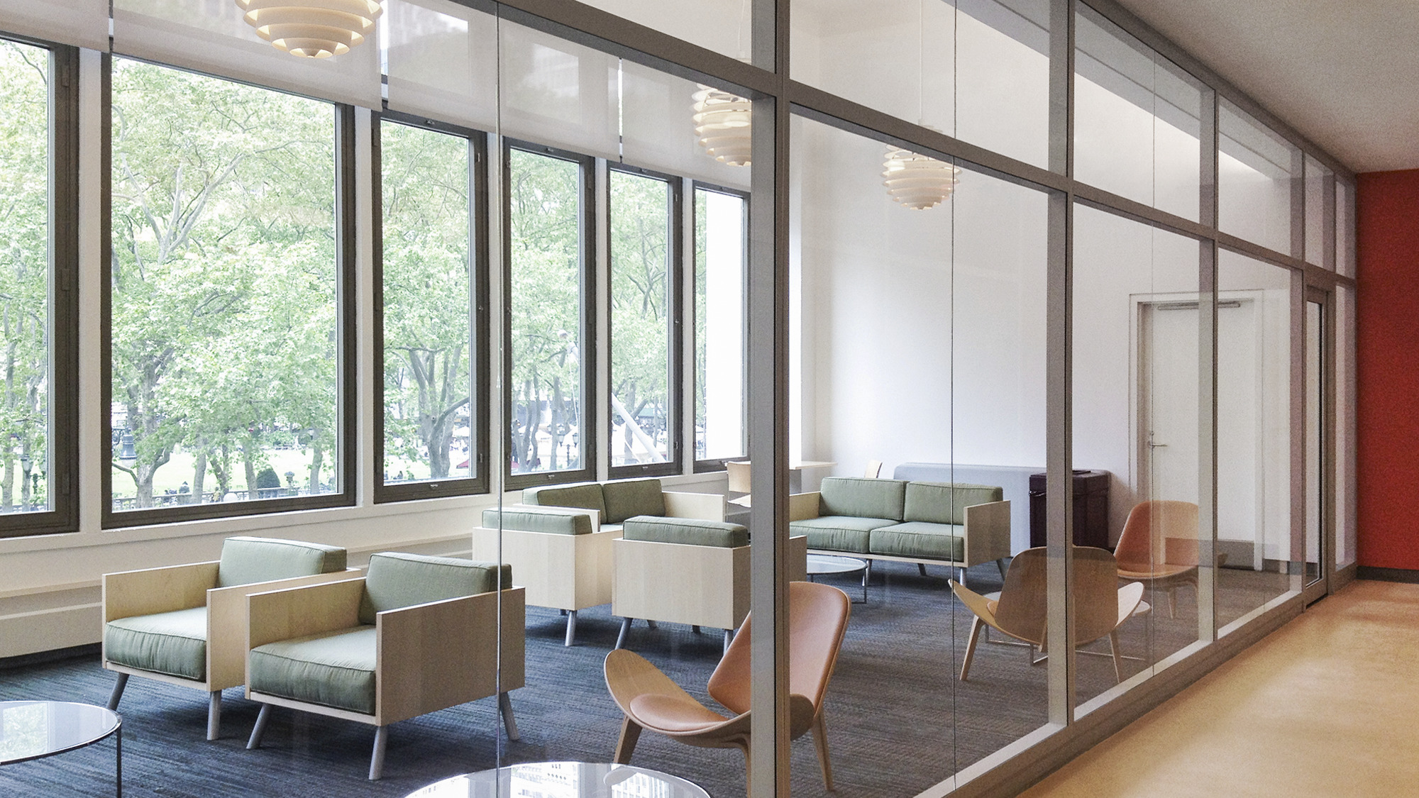 SUNY Optometry Lobby and Center for Student Life and Learning - Perkins ...