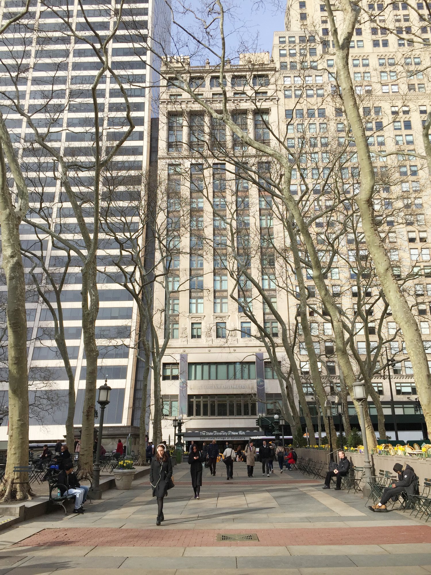 SUNY Optometry Lobby and Center for Student Life and Learning - Perkins ...