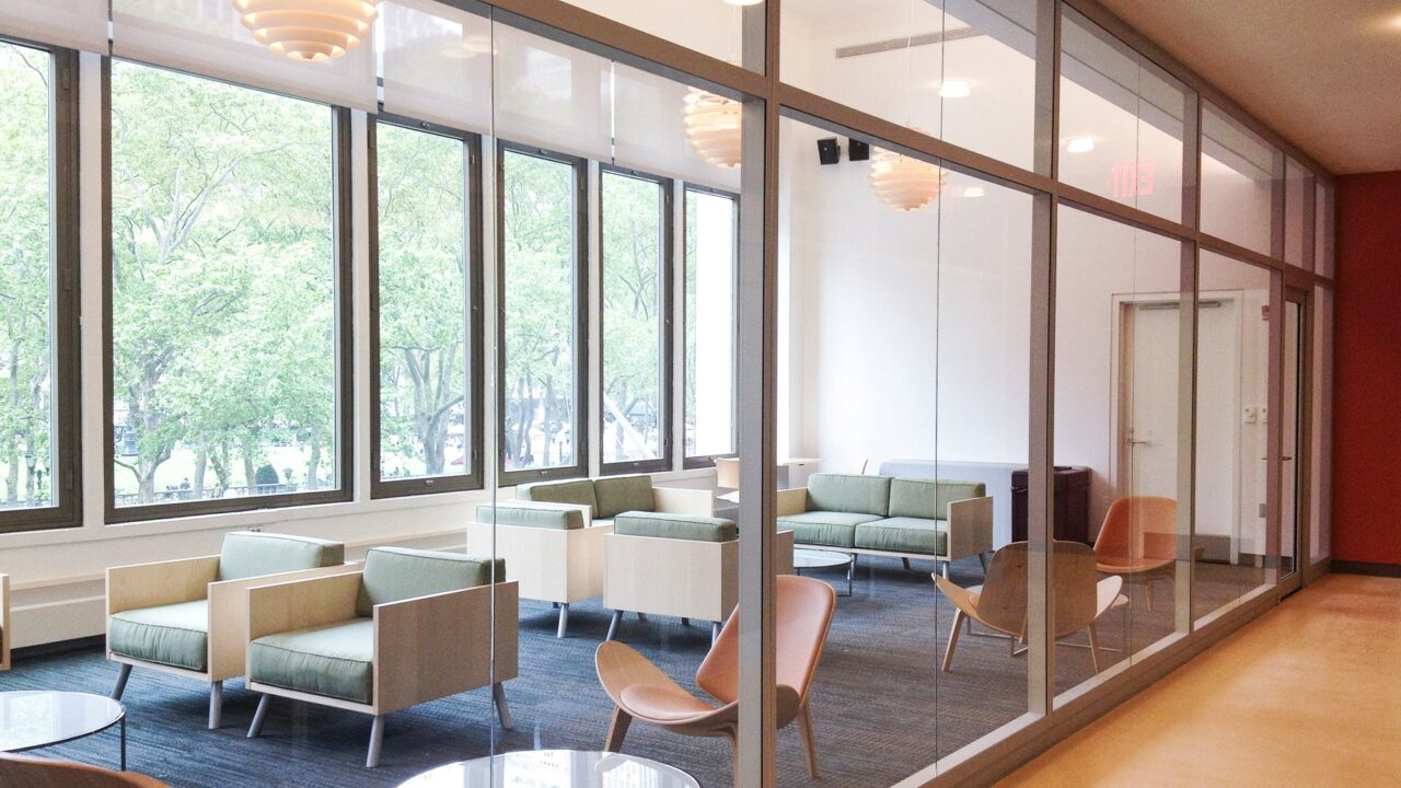 SUNY Optometry Lobby and Center for Student Life and Learning - Perkins ...