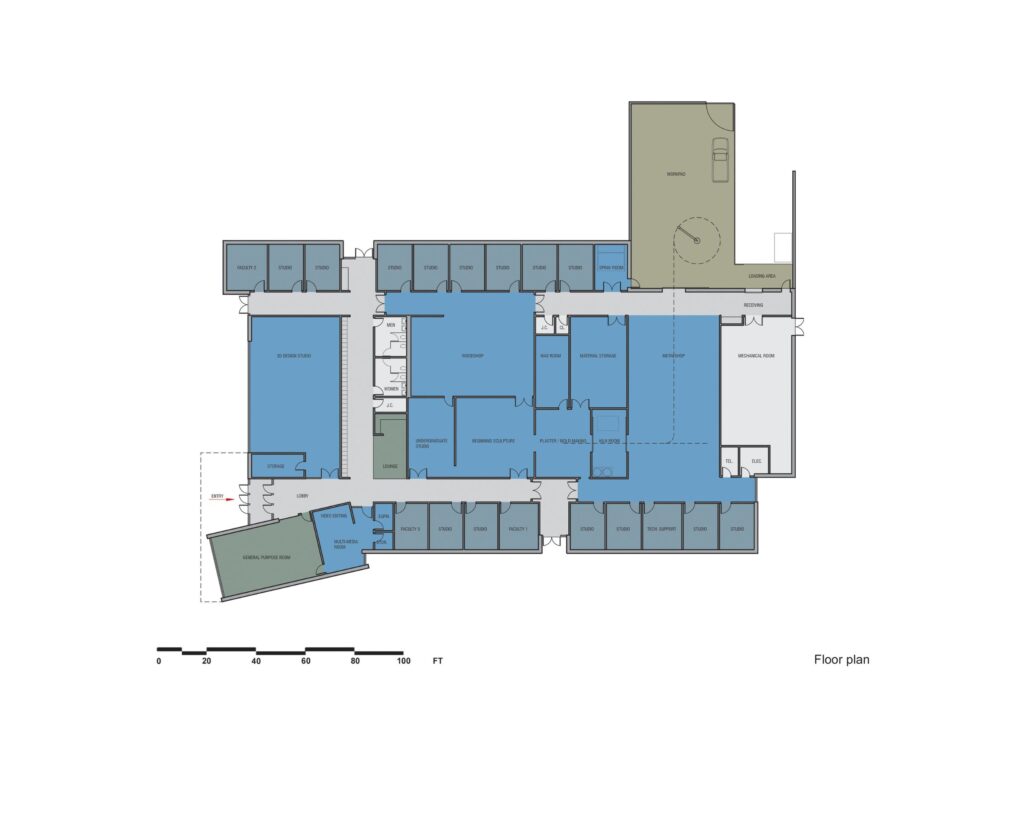 University at Albany Boor Sculpture Studio - Perkins Eastman