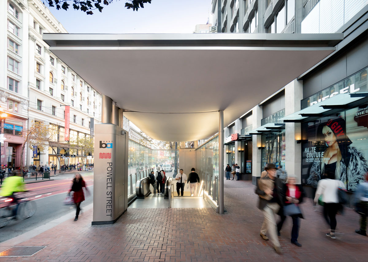 BART/SFMTA Market Street Entries - Perkins Eastman