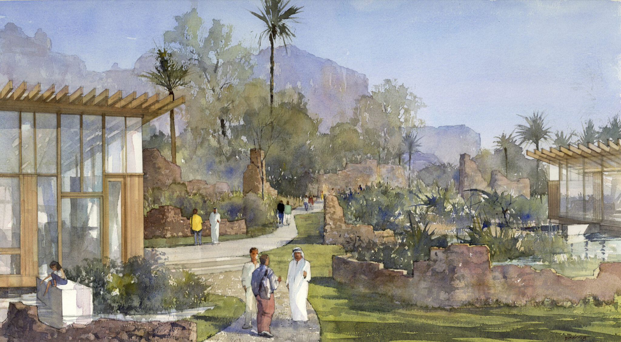 Al-Ula Regional Planning: Design Competition - Perkins Eastman