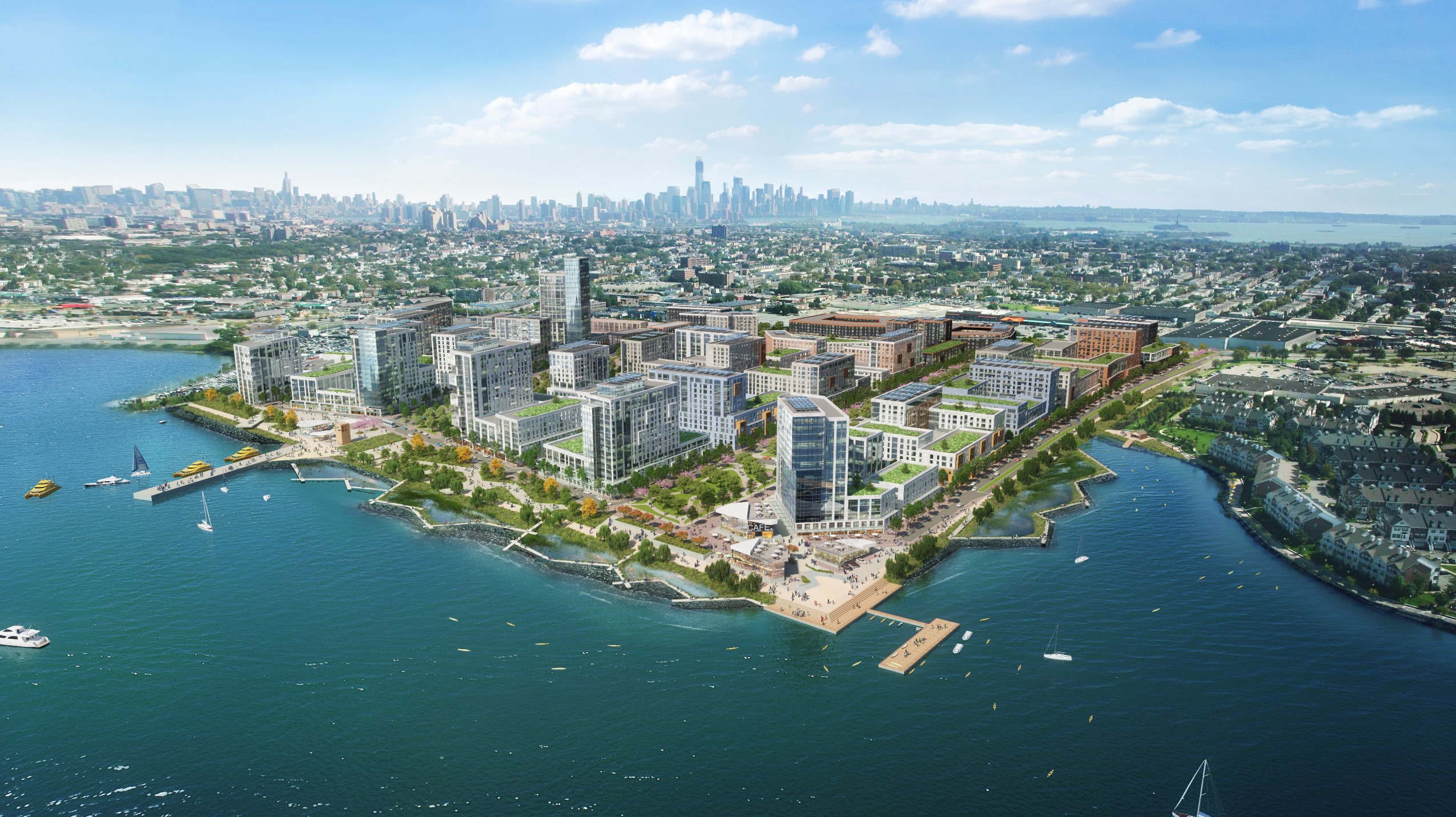 Jersey City Bayfront Redevelopment Plan - Perkins Eastman