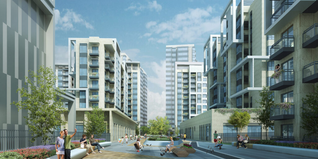 Jiang Wan Lakeside Promenade - Perkins Eastman