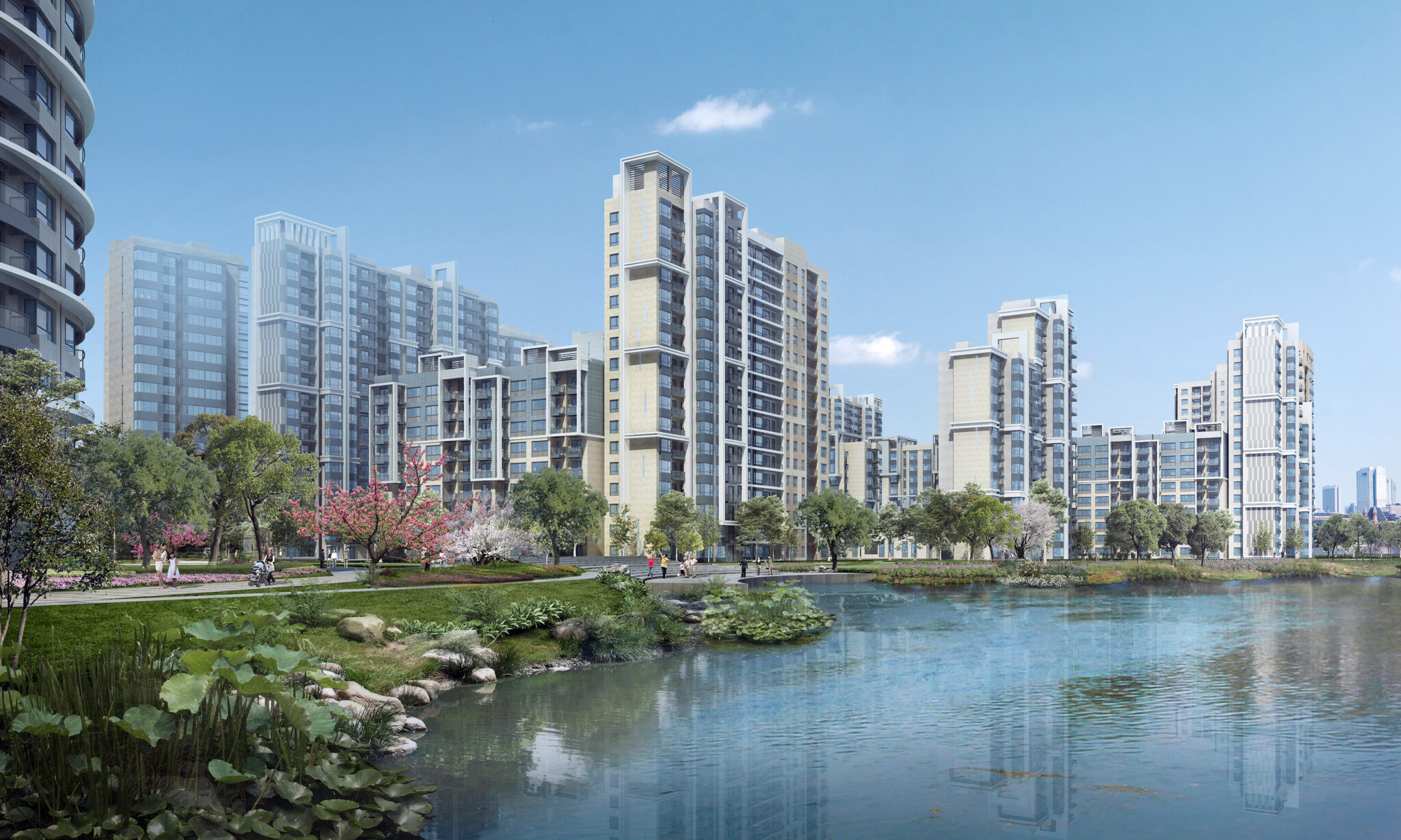 Jiang Wan Lakeside Promenade - Perkins Eastman