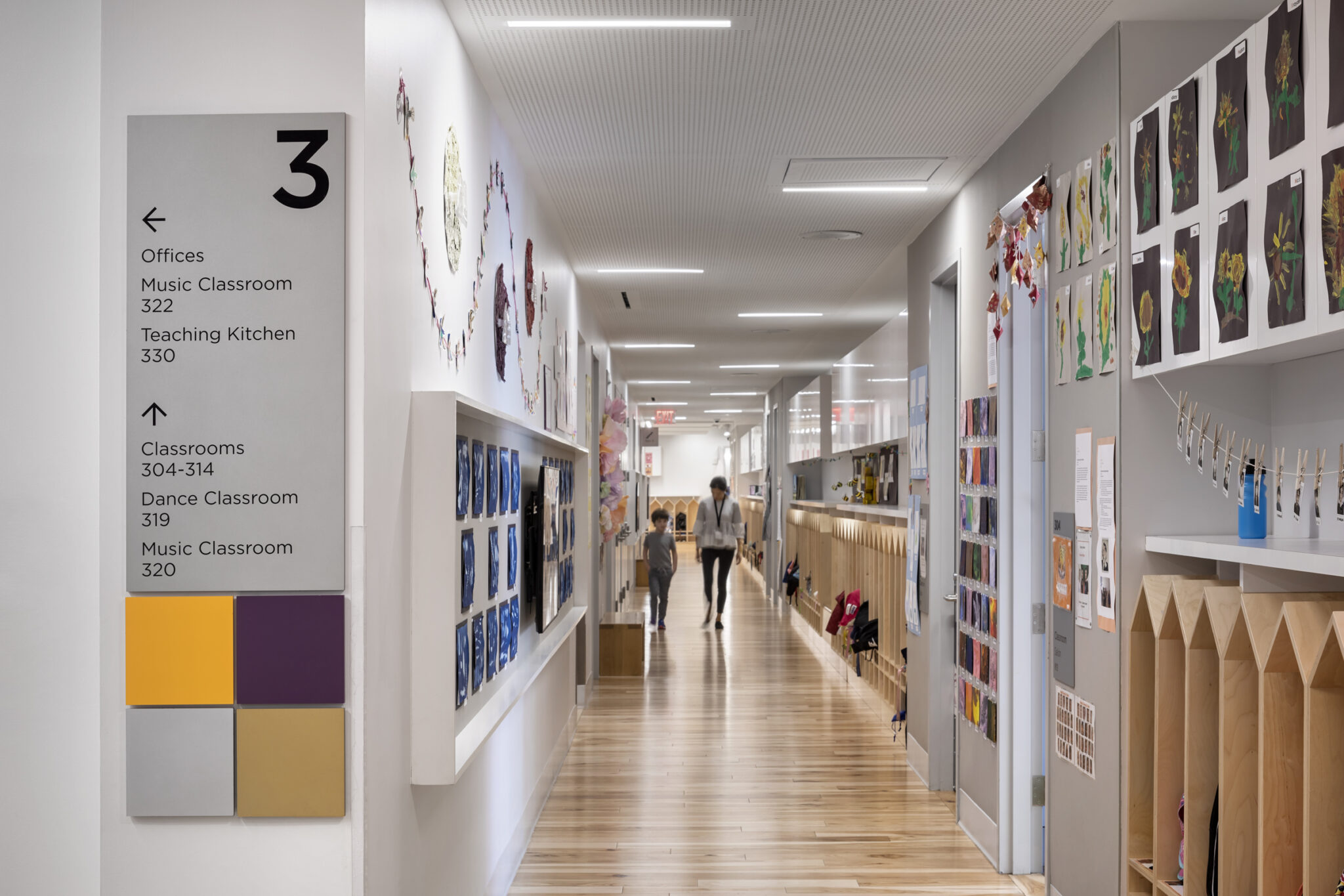 Avenues: The World School: Signage + Graphics - Perkins Eastman