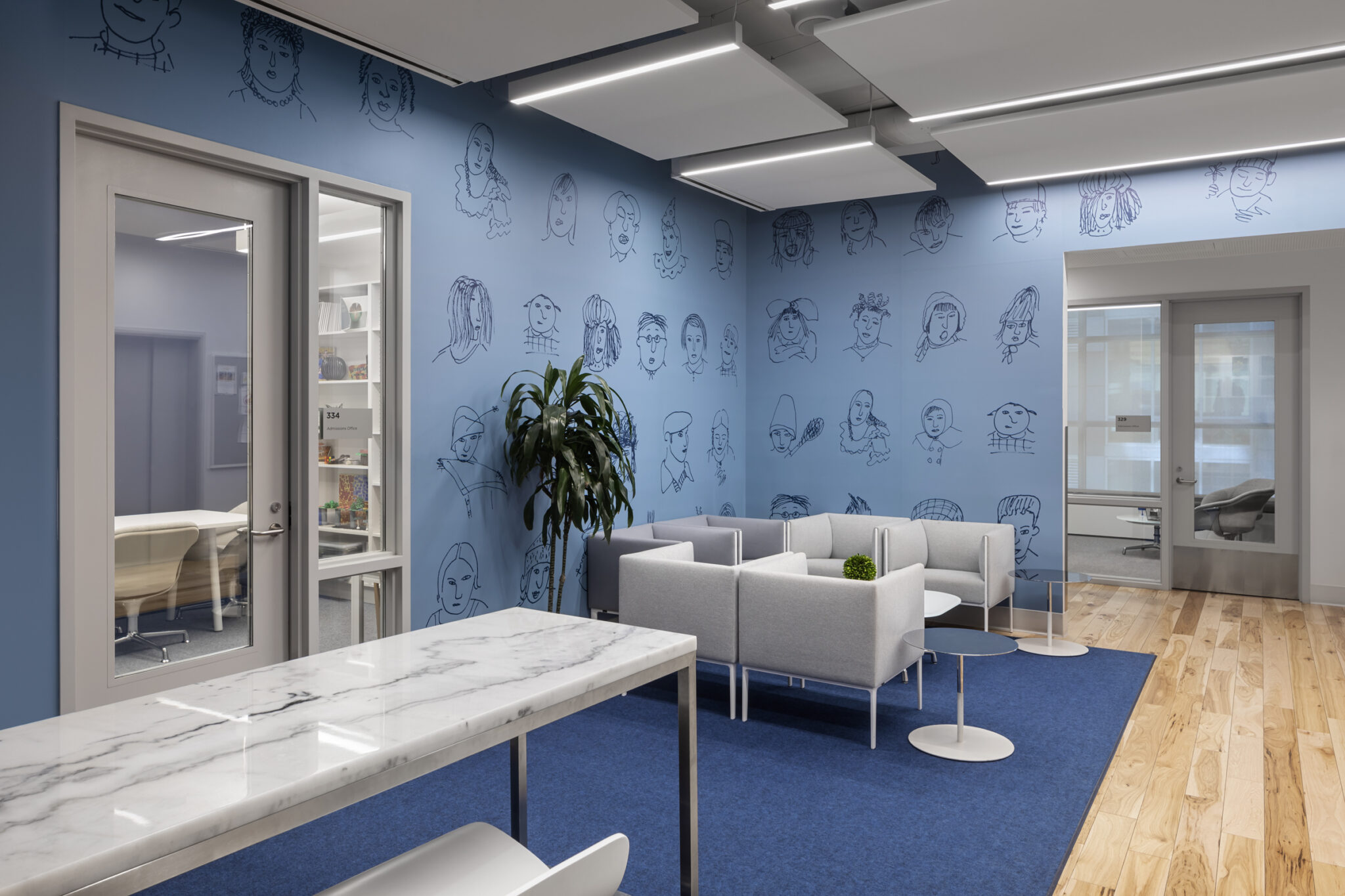 Avenues: The World School: Signage + Graphics - Perkins Eastman