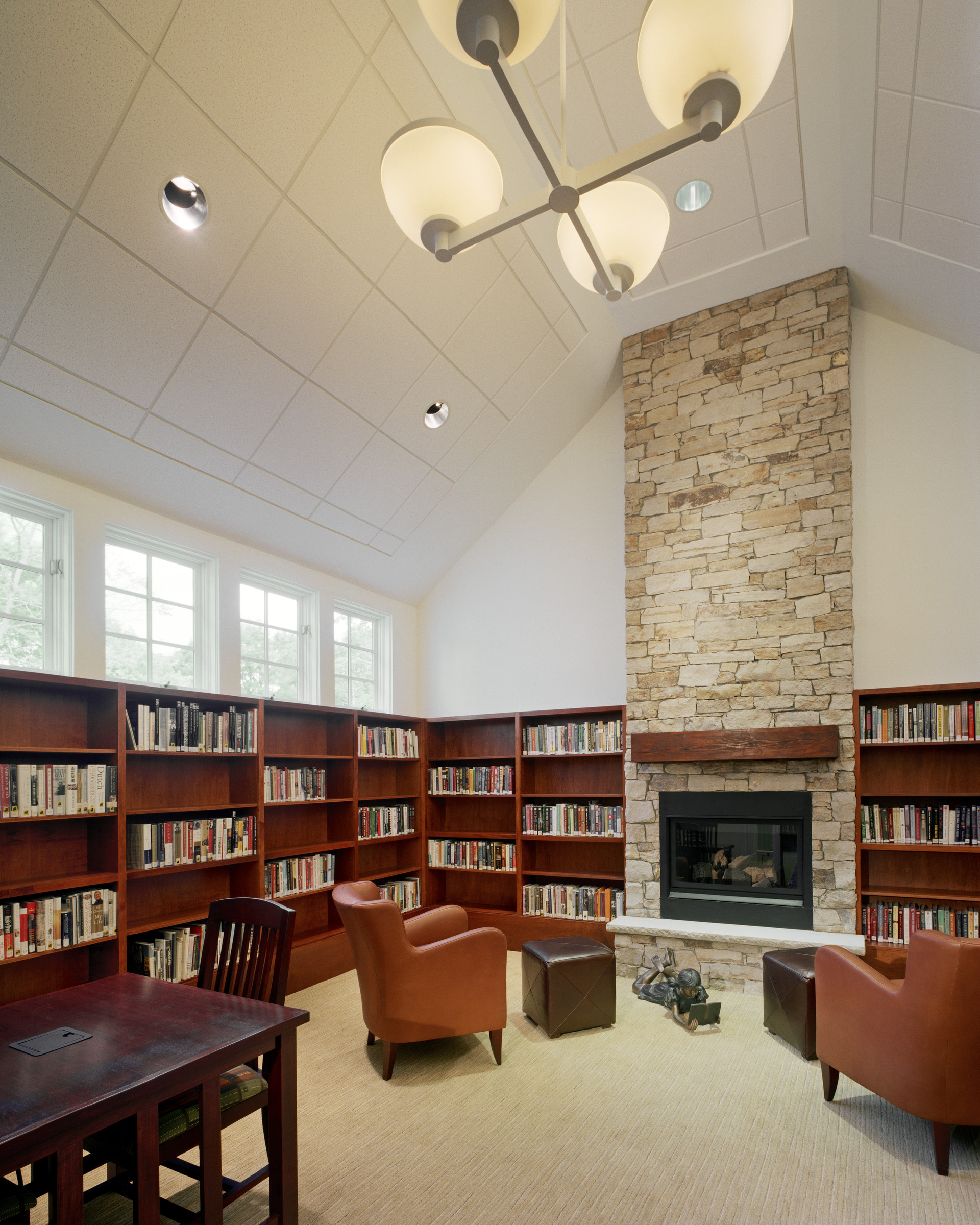 Ferguson Library: Weed Memorial + Hollander Branch - Perkins Eastman
