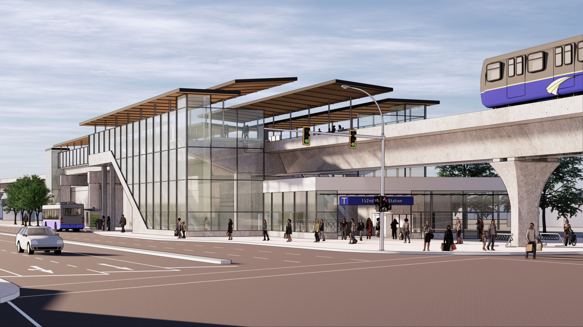 Surrey Langley Skytrain - Perkins Eastman