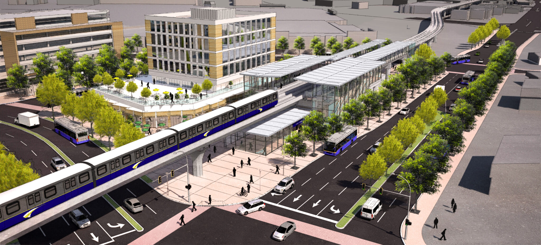 Surrey Langley Skytrain - Perkins Eastman