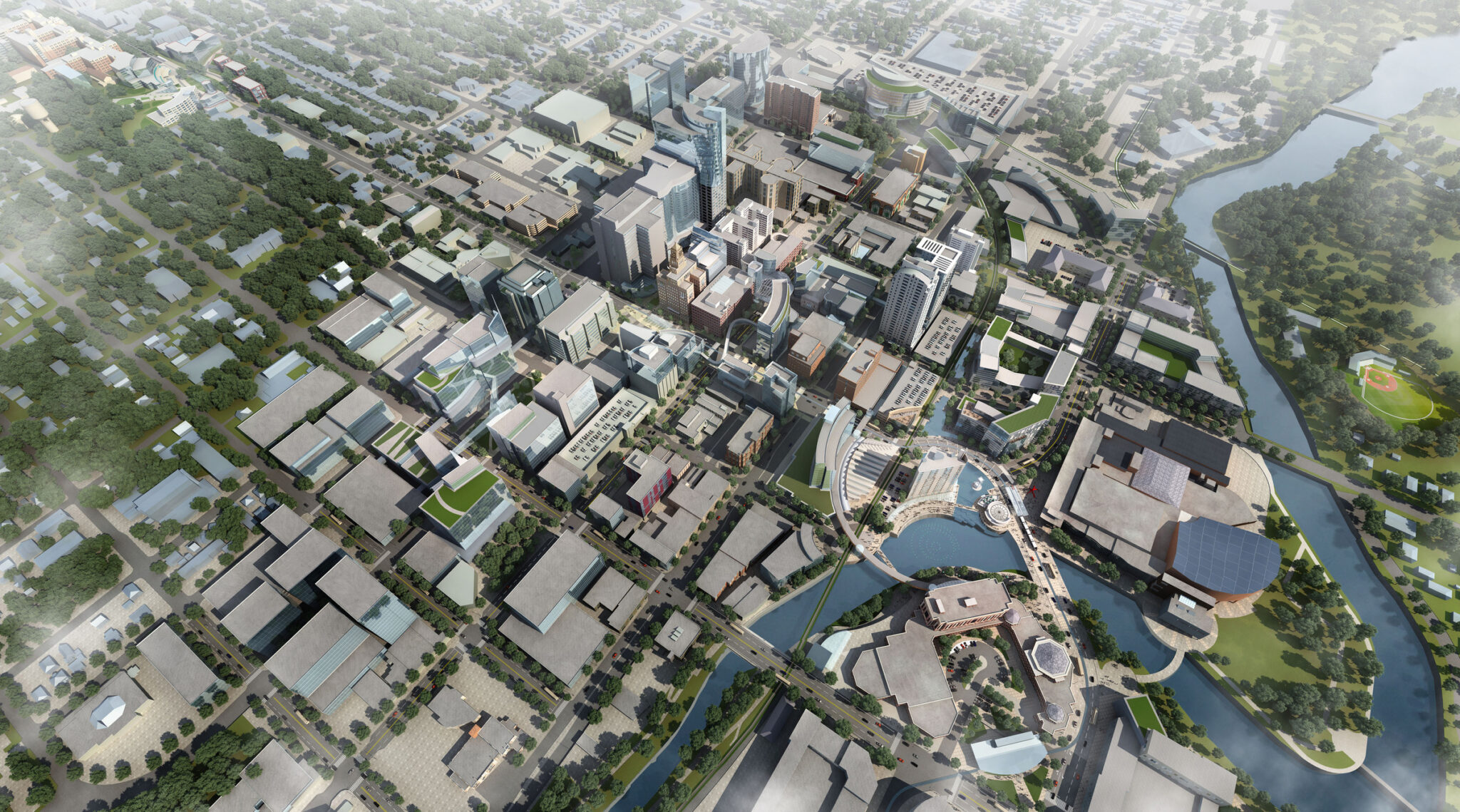 A Master Plan to Remake Rochester, MN, Comes to Life - Perkins Eastman