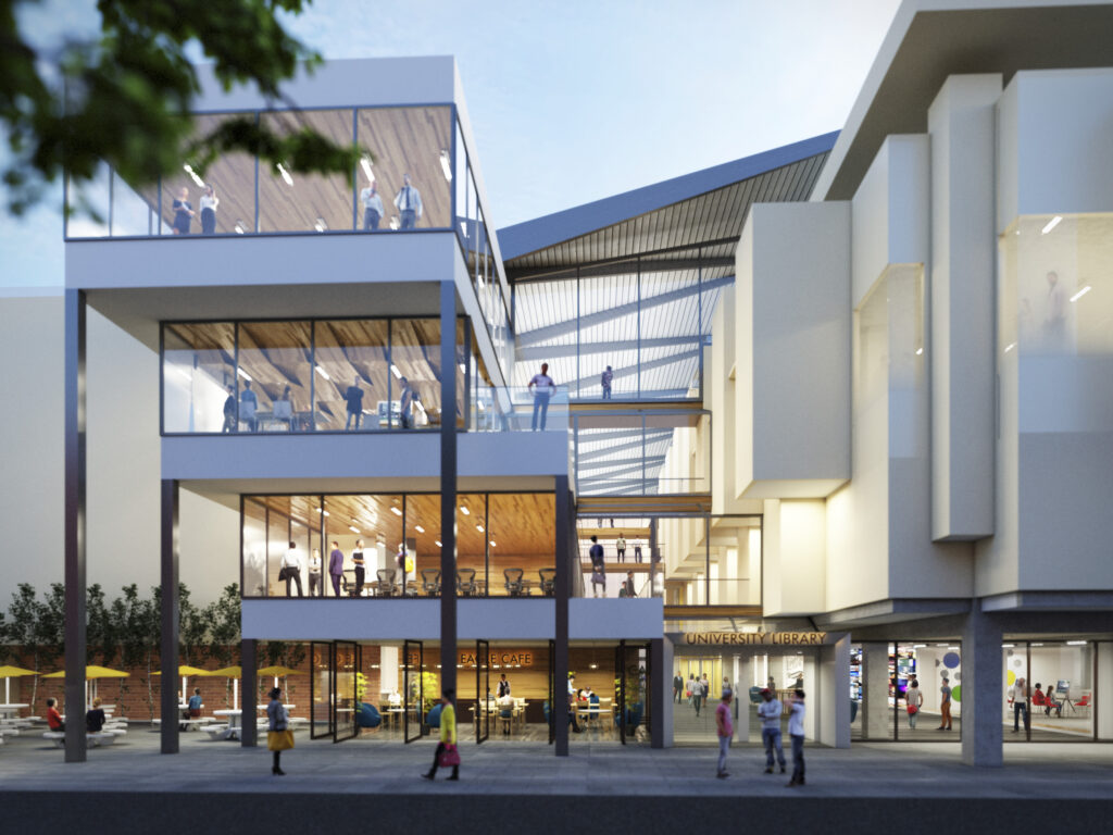 Cal State LA: JFK Memorial Library Master Plan - Perkins Eastman