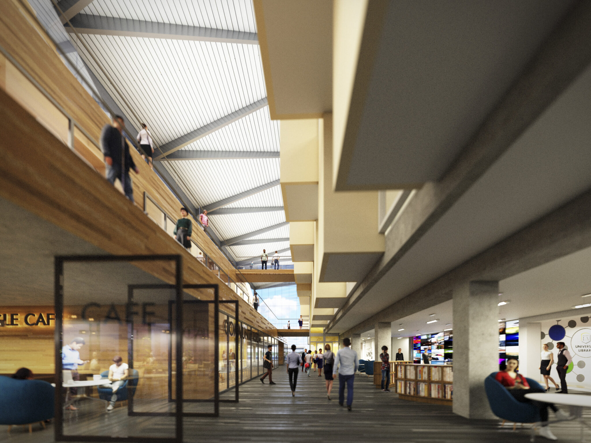 Cal State LA: JFK Memorial Library Master Plan - Perkins Eastman