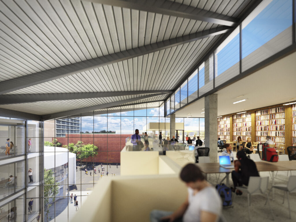 Cal State LA: JFK Memorial Library Master Plan - Perkins Eastman