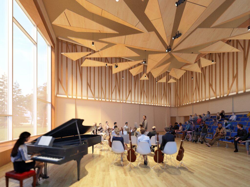 University of Southern Maine Crewe Center for the Arts - Perkins Eastman