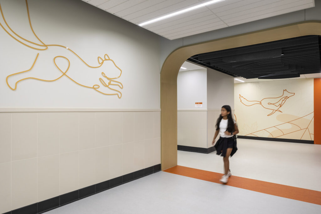 Dennis-Yarmouth Intermediate/Middle School: Signage, Wayfinding + Graphics - Perkins Eastman