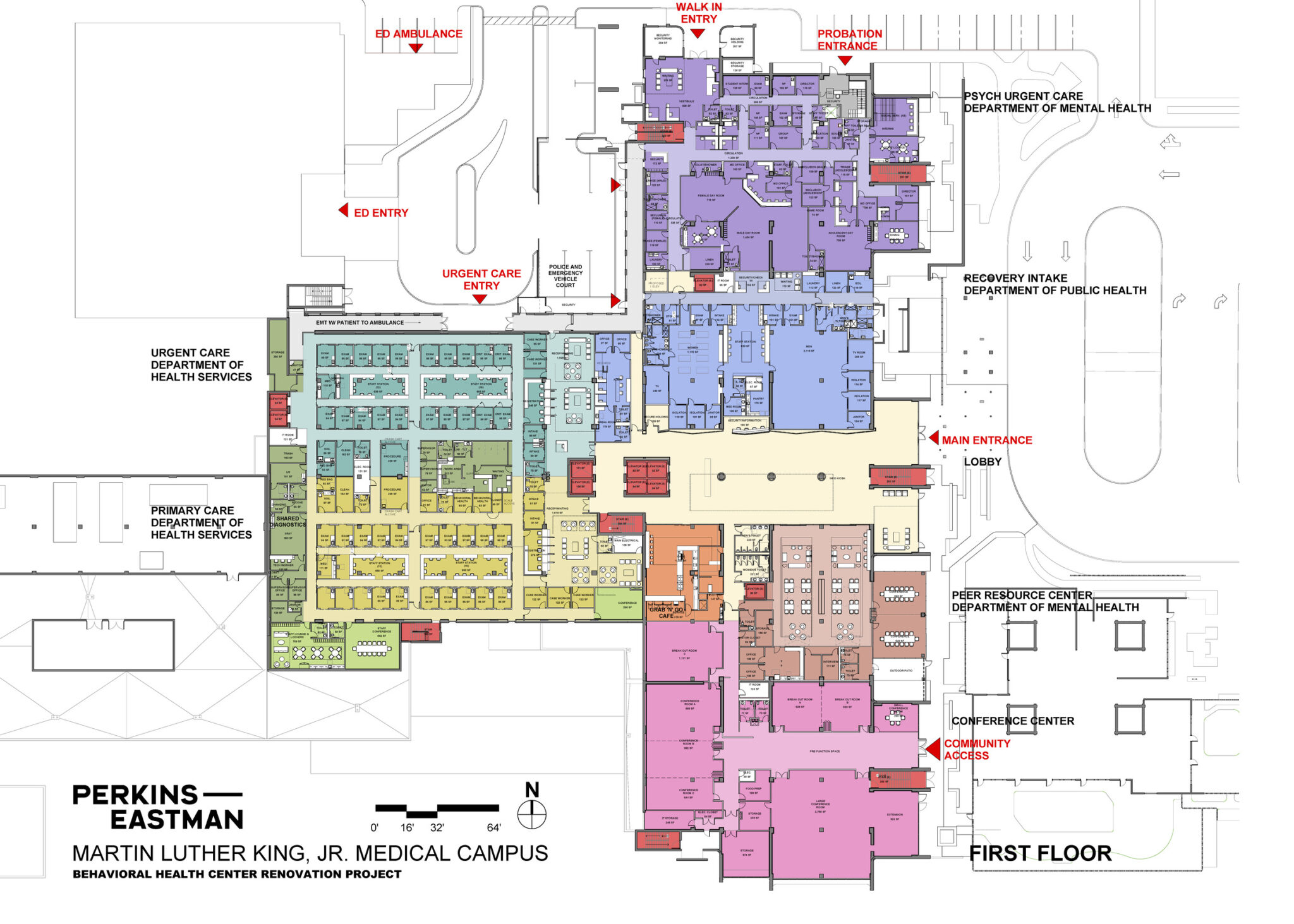 Mark Ridley-Thomas Behavioral Health Center - Perkins Eastman