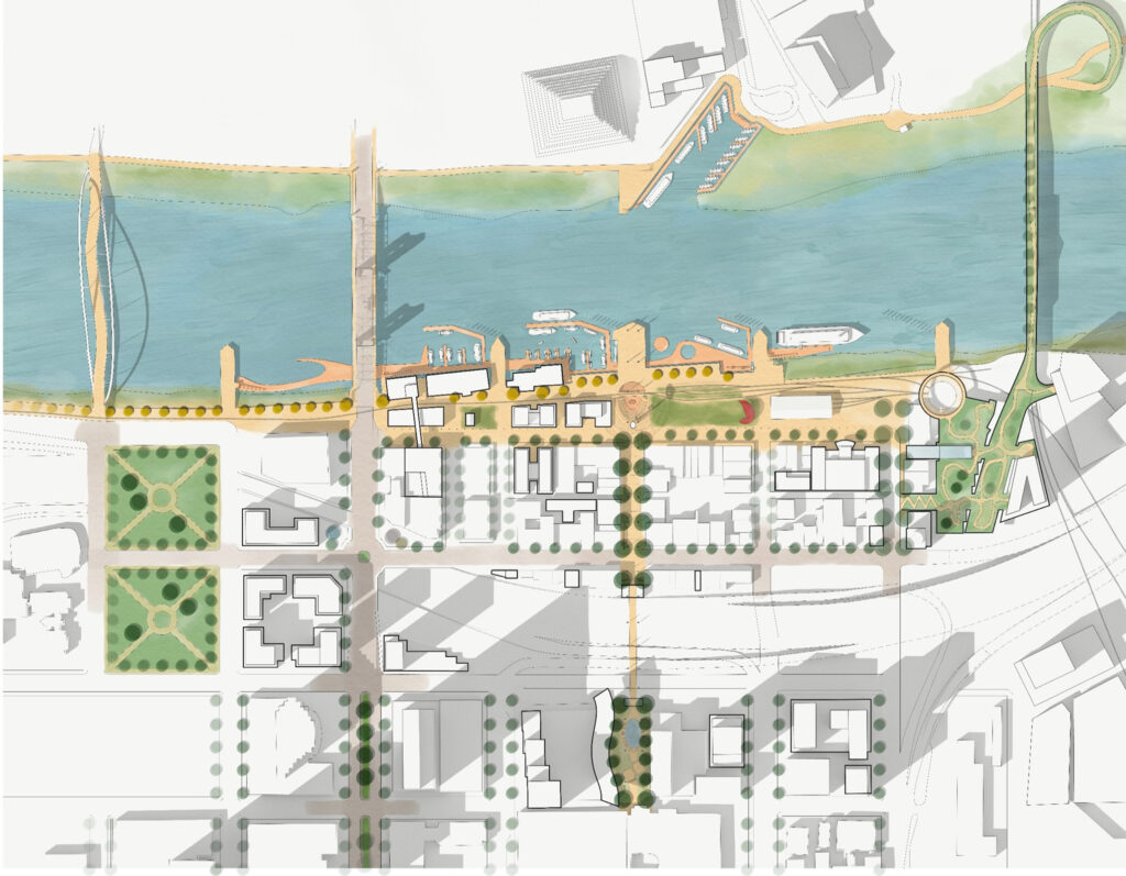 Sacramento Waterfront Plan - Perkins Eastman
