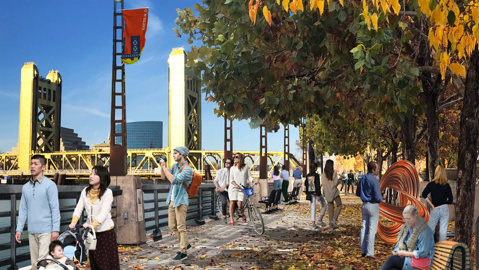 Sacramento Waterfront Plan - Perkins Eastman