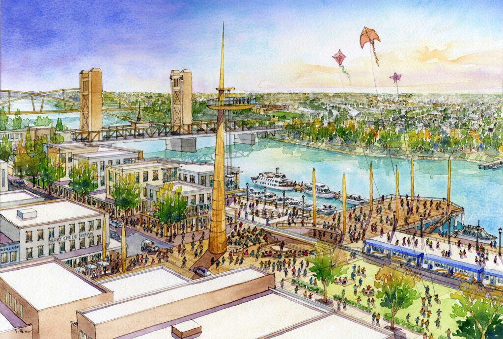 Sacramento Waterfront Plan - Perkins Eastman